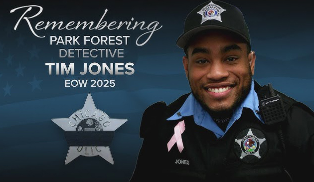 Zmarł Tim Jones, policjant z Park Forest postrzelony prawie 10 lat temu ...